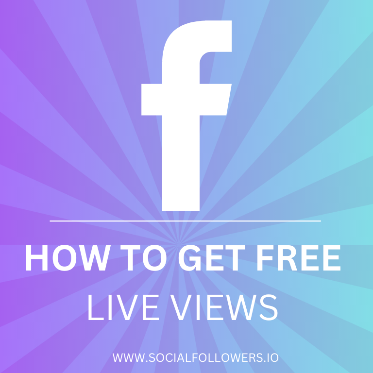 Get Free Facebook Live Stream Video Views | Socialfollowers | 100% FREE ...
