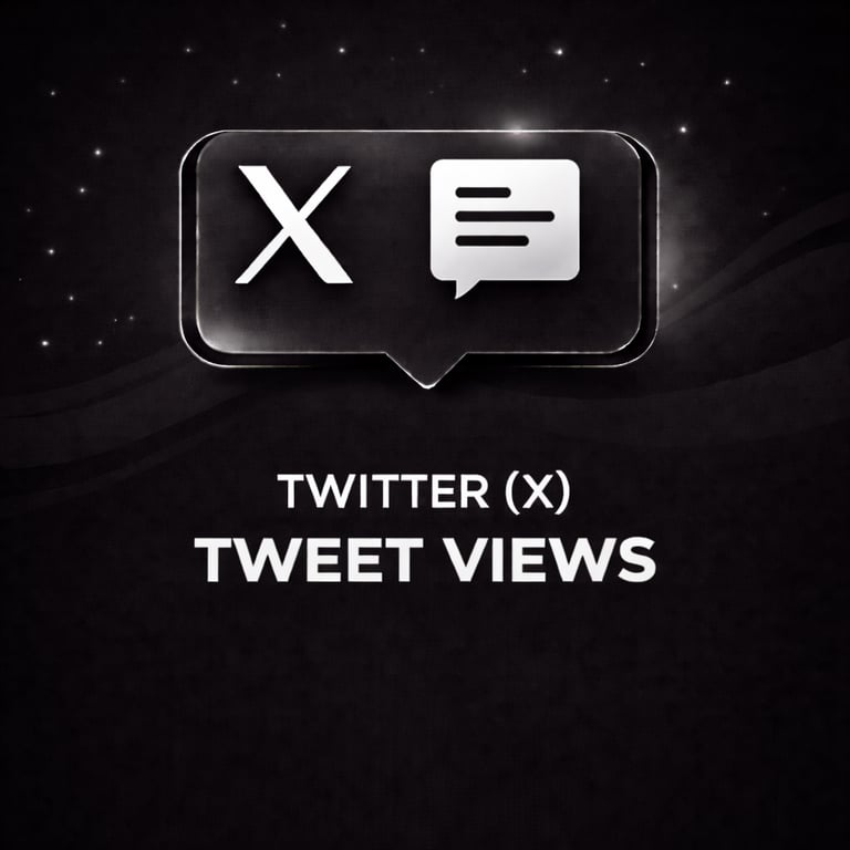 Twitter Tweet Views Promotion | Affordable & Fast View Boost