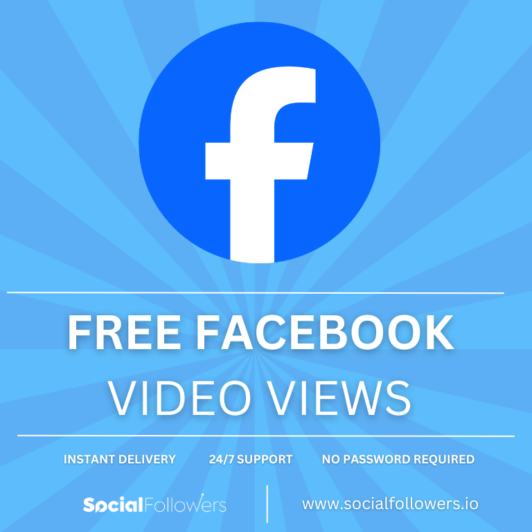 Get Free Facebook Video Views Every 24 Hours - 100% Real & Instant ...