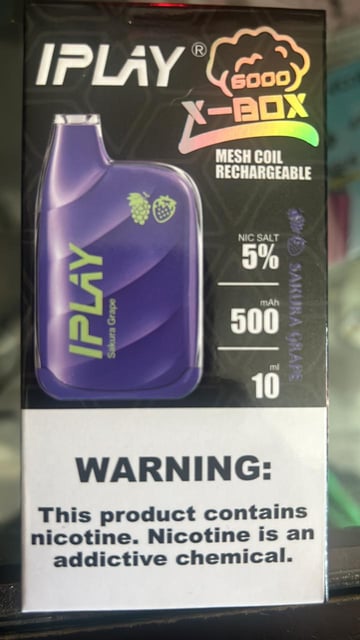 IPLAY XBOX 6000 SAKURA GRAPE