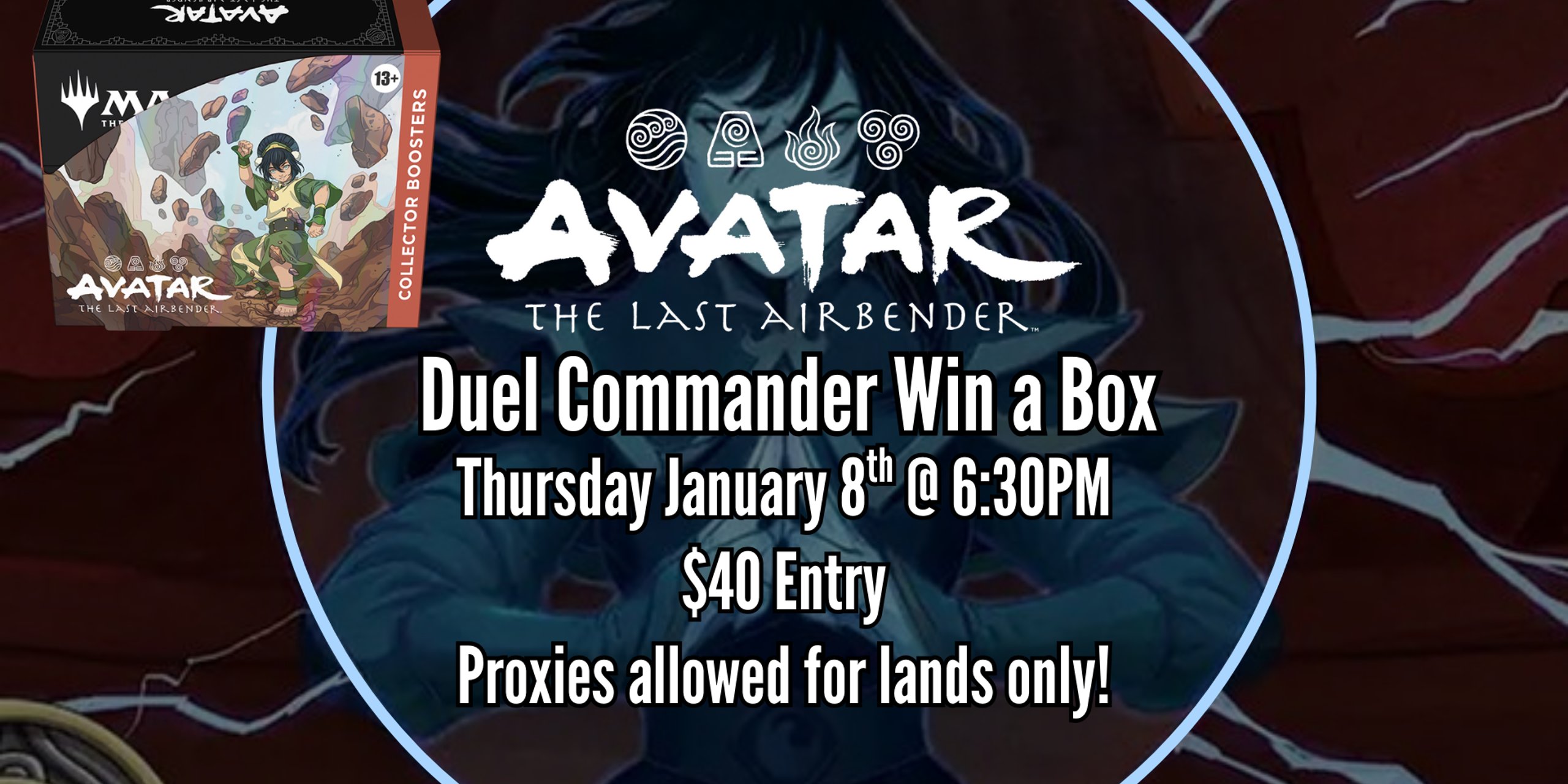 Win a Collector Box of Avatar: Duel Commander Edition