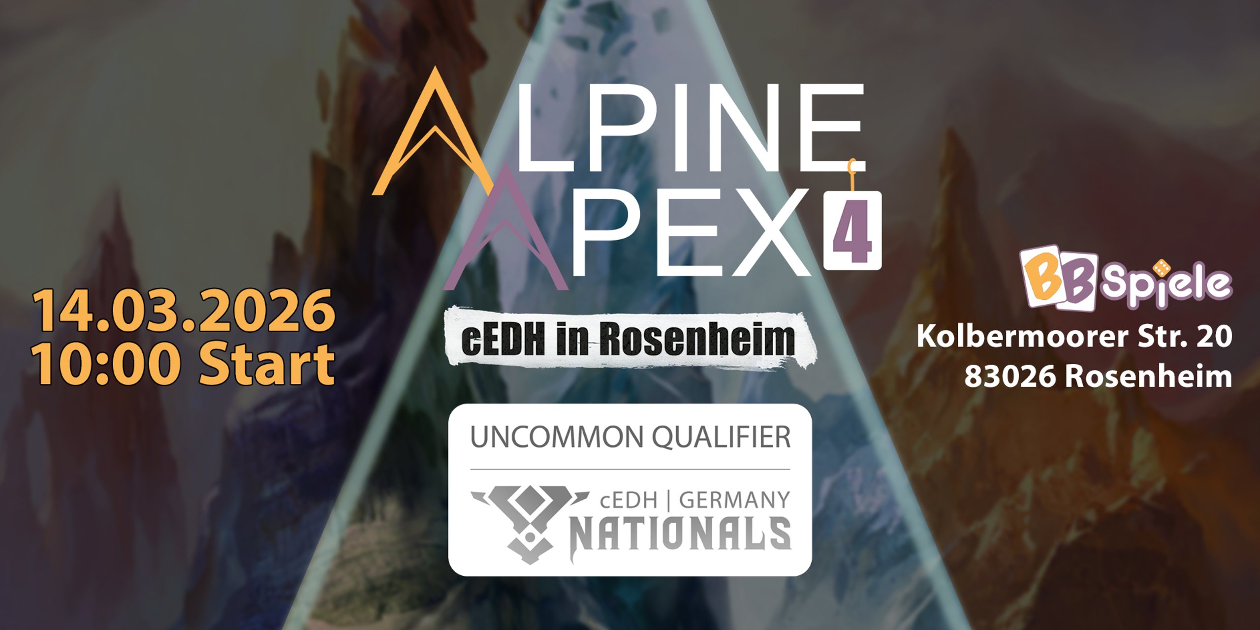 Alpine Apex 4 - cEDH in Rosenheim