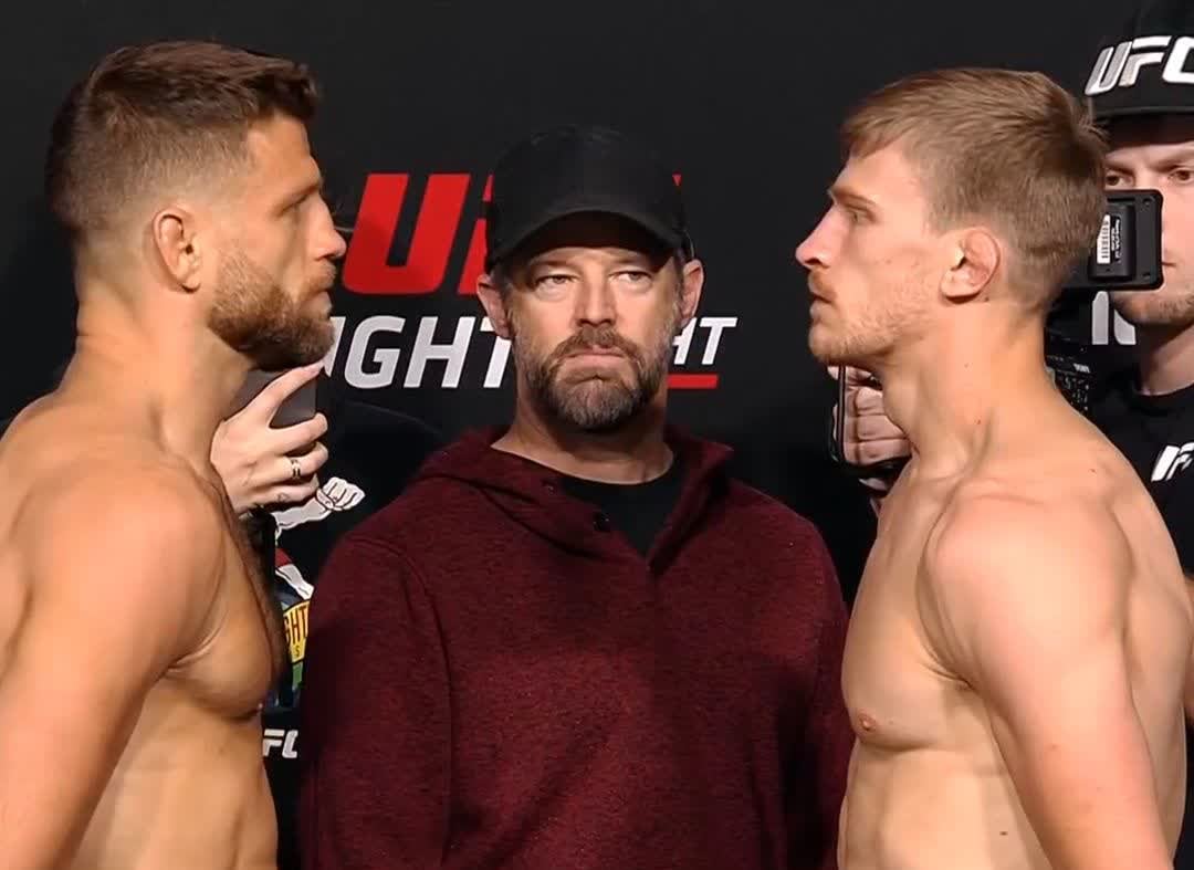 Kattar vs. Allen: UFC Vegas 63 Weigh-in Results