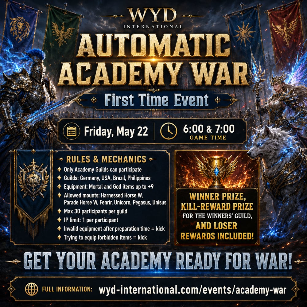Private WYD Server and Classic MMORPG | WYD International