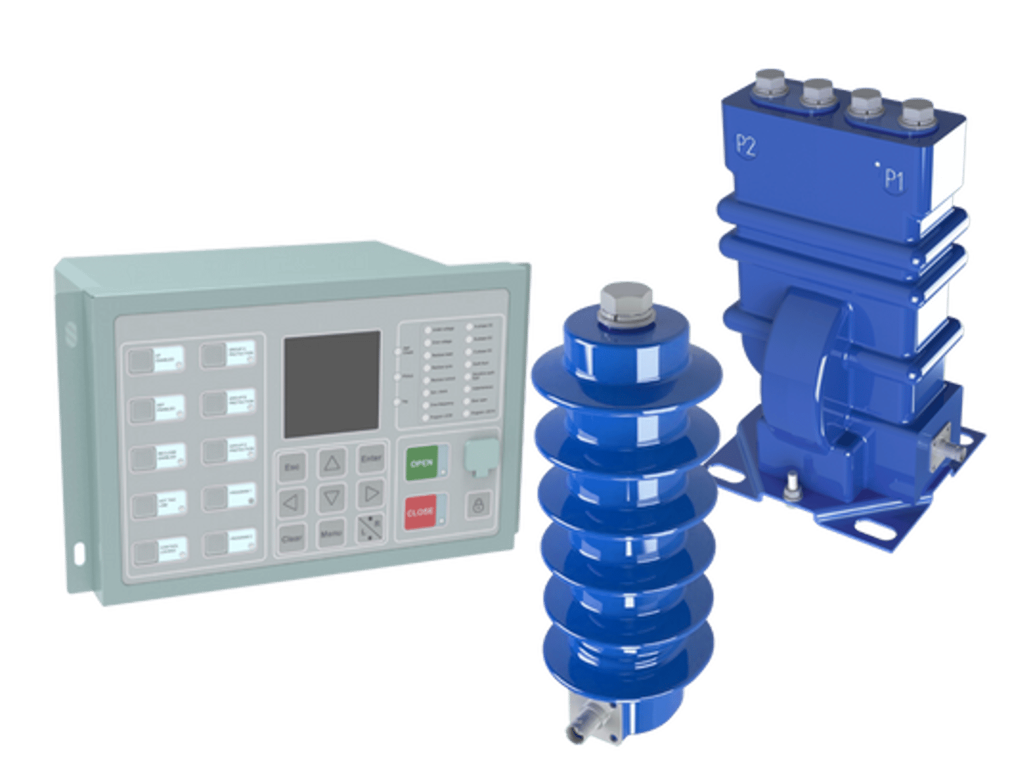Protection set: Relay with PT and CT | HVEX