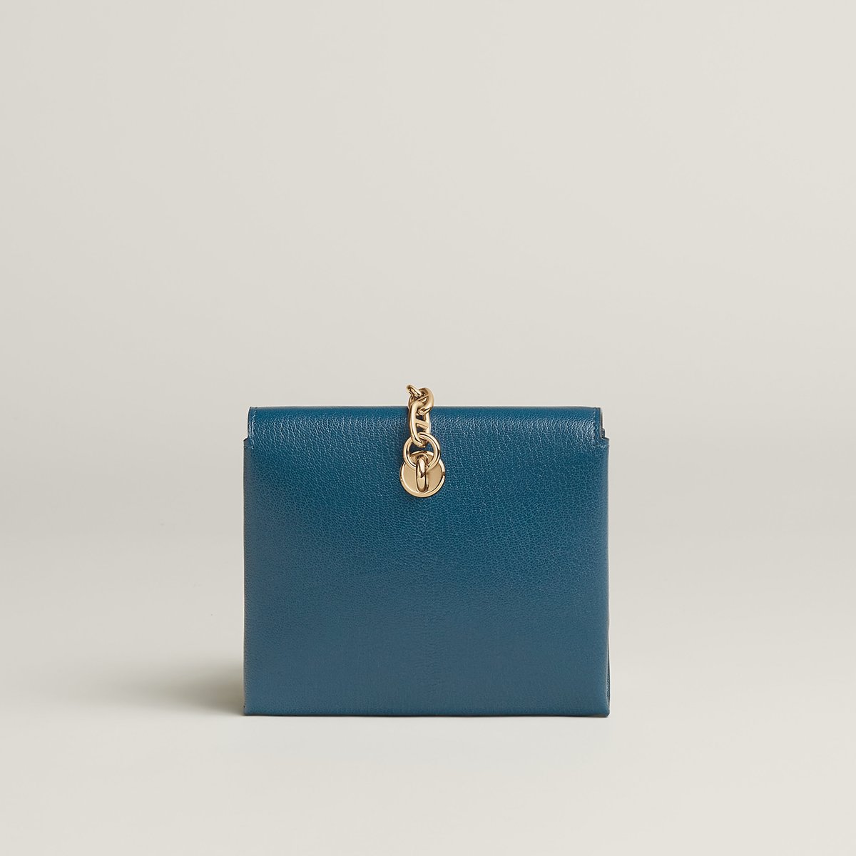 Hermès Chaine d'Ancre To Go wallet Deep Blue | BagUSeek