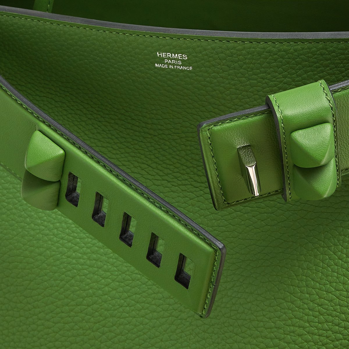 Hermès Medor bag Vert Yucca Swift Calfskin | BagUSeek