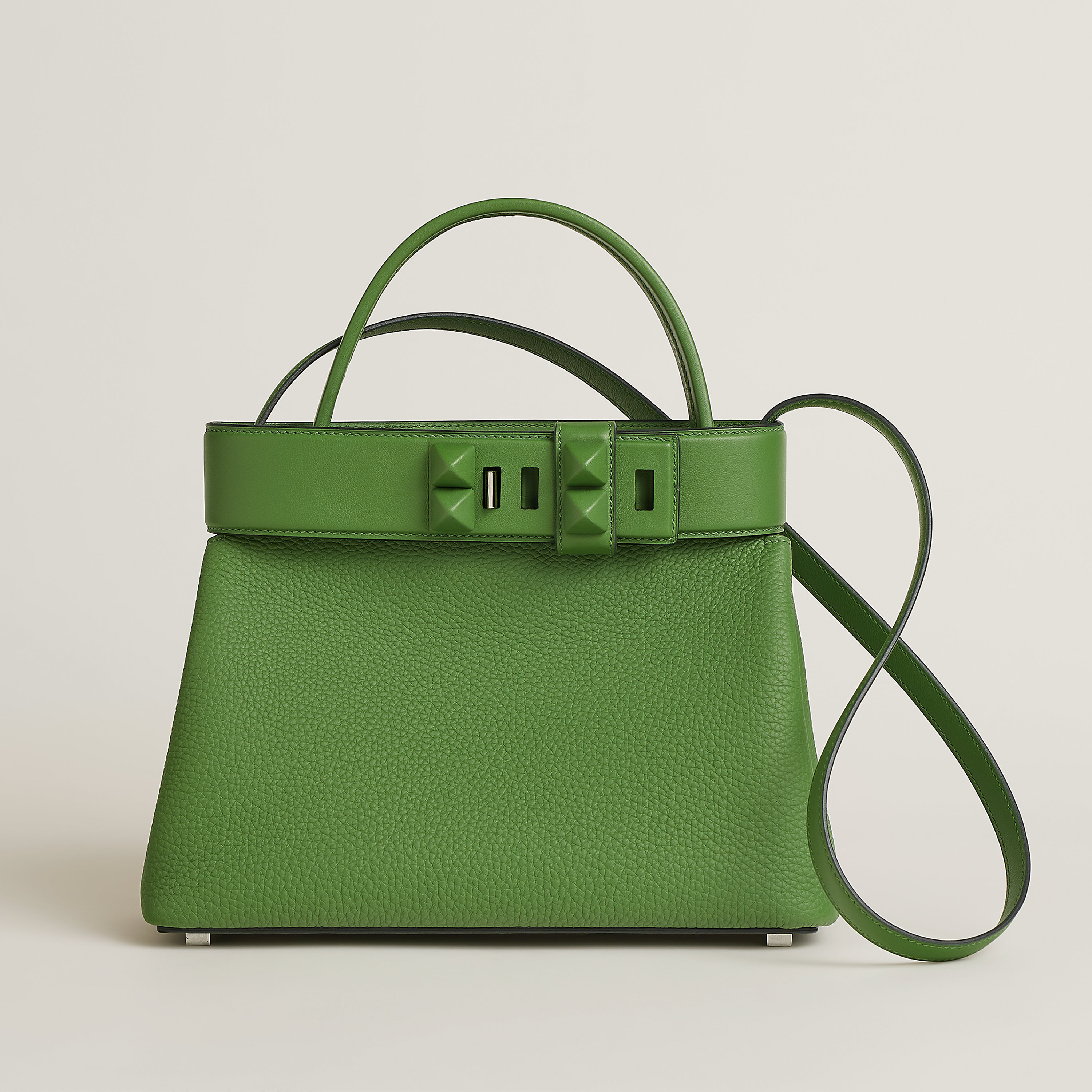 Hermès Medor bag Vert Yucca Swift Calfskin | BagUSeek