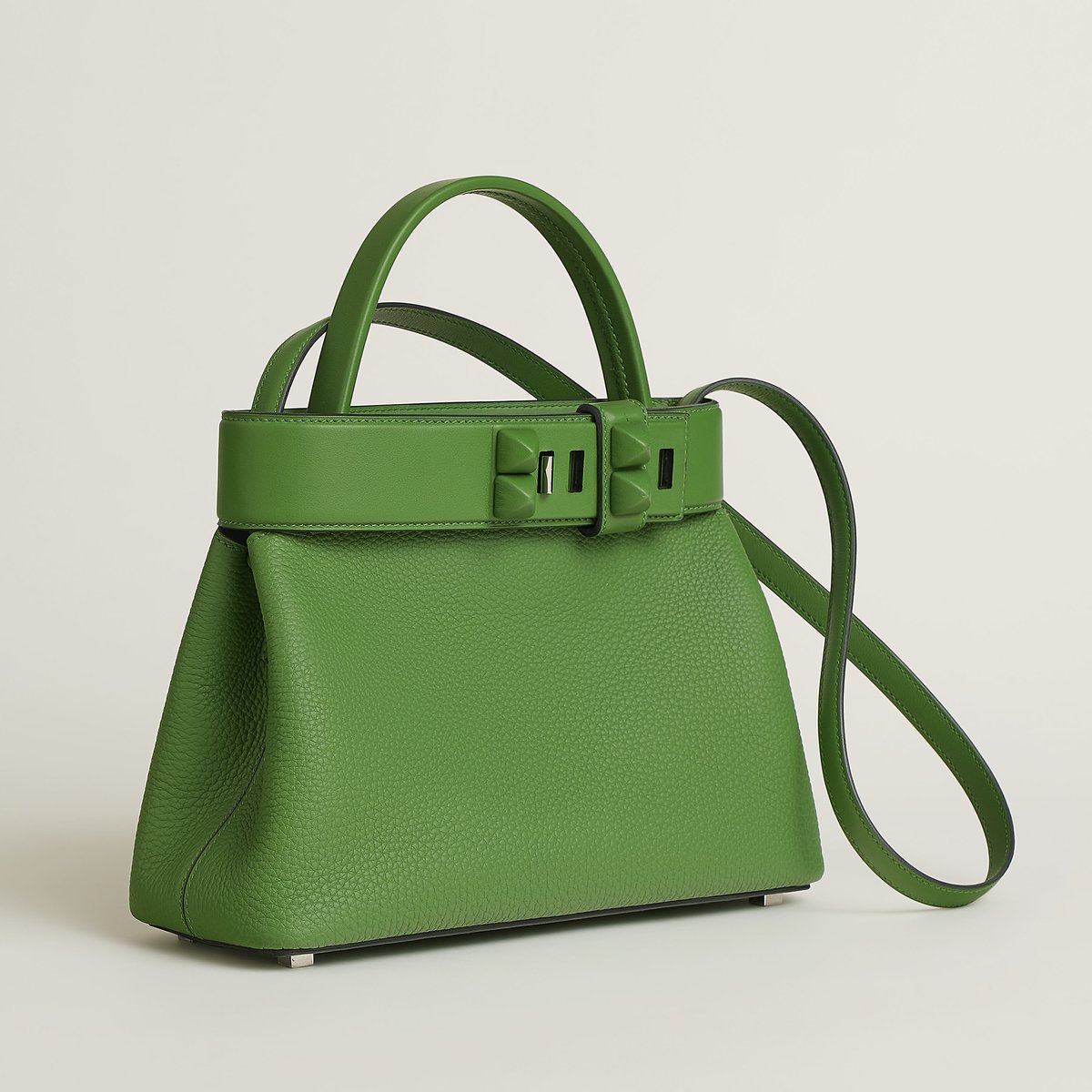 Hermès Medor bag Vert Yucca Swift Calfskin | BagUSeek