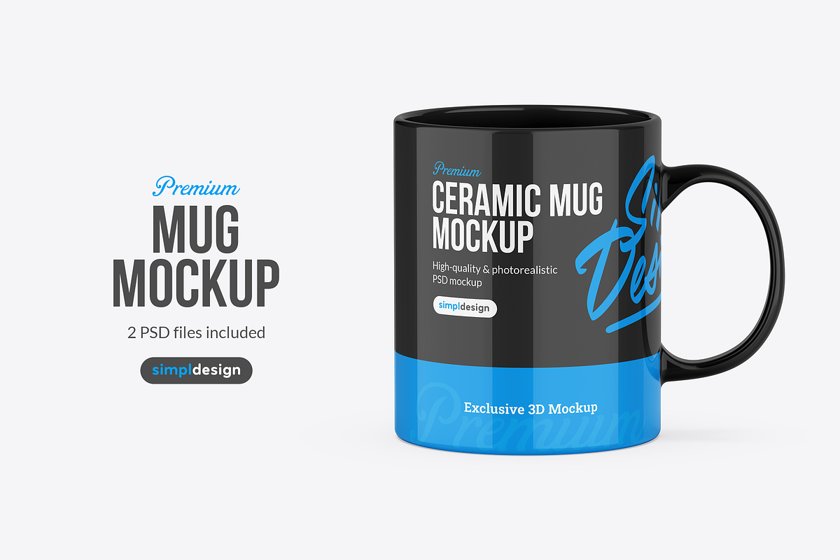 Mug Mockup by SimplDesign - Motionstyles