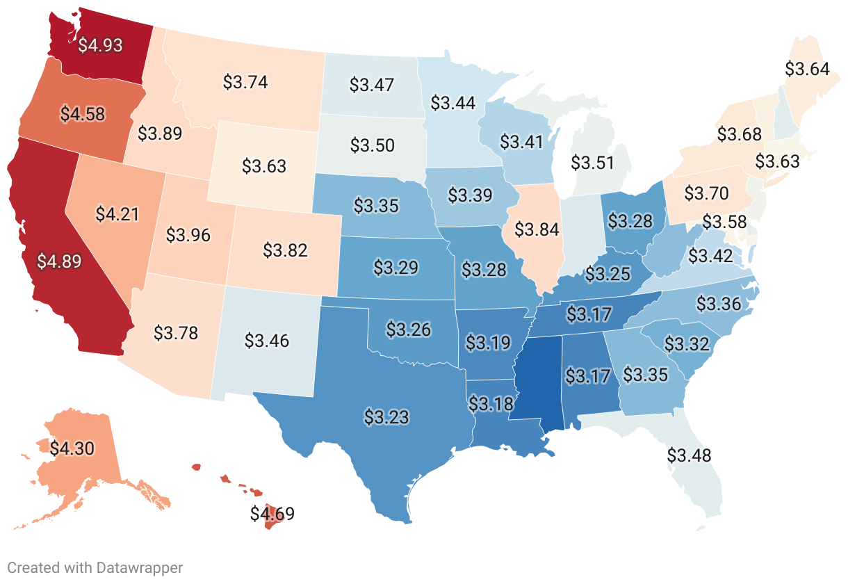Ez Pass Cost By State 2024
