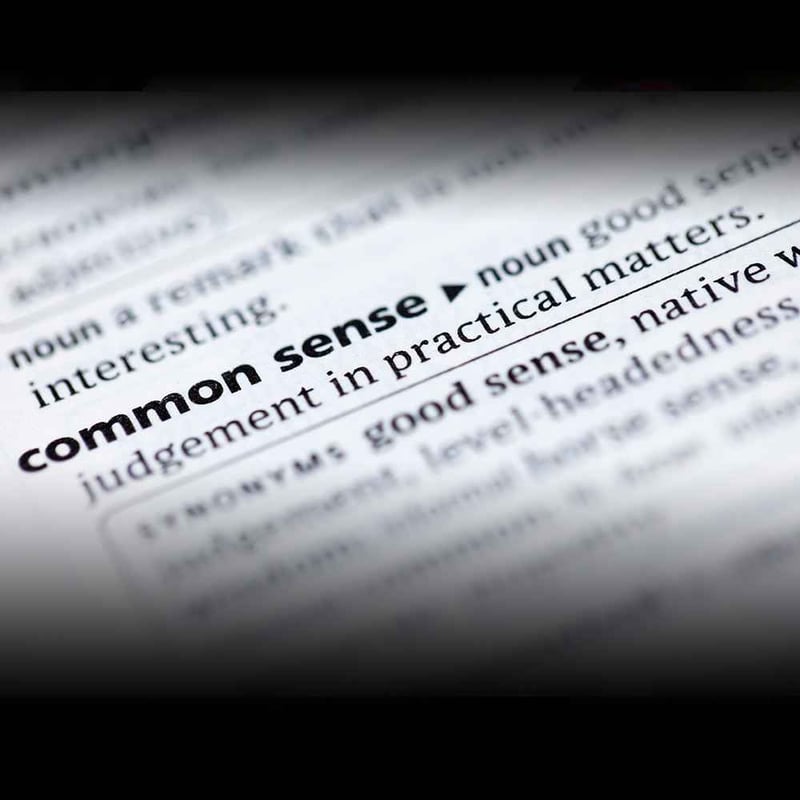 Use Your Common Sense Day | November 4