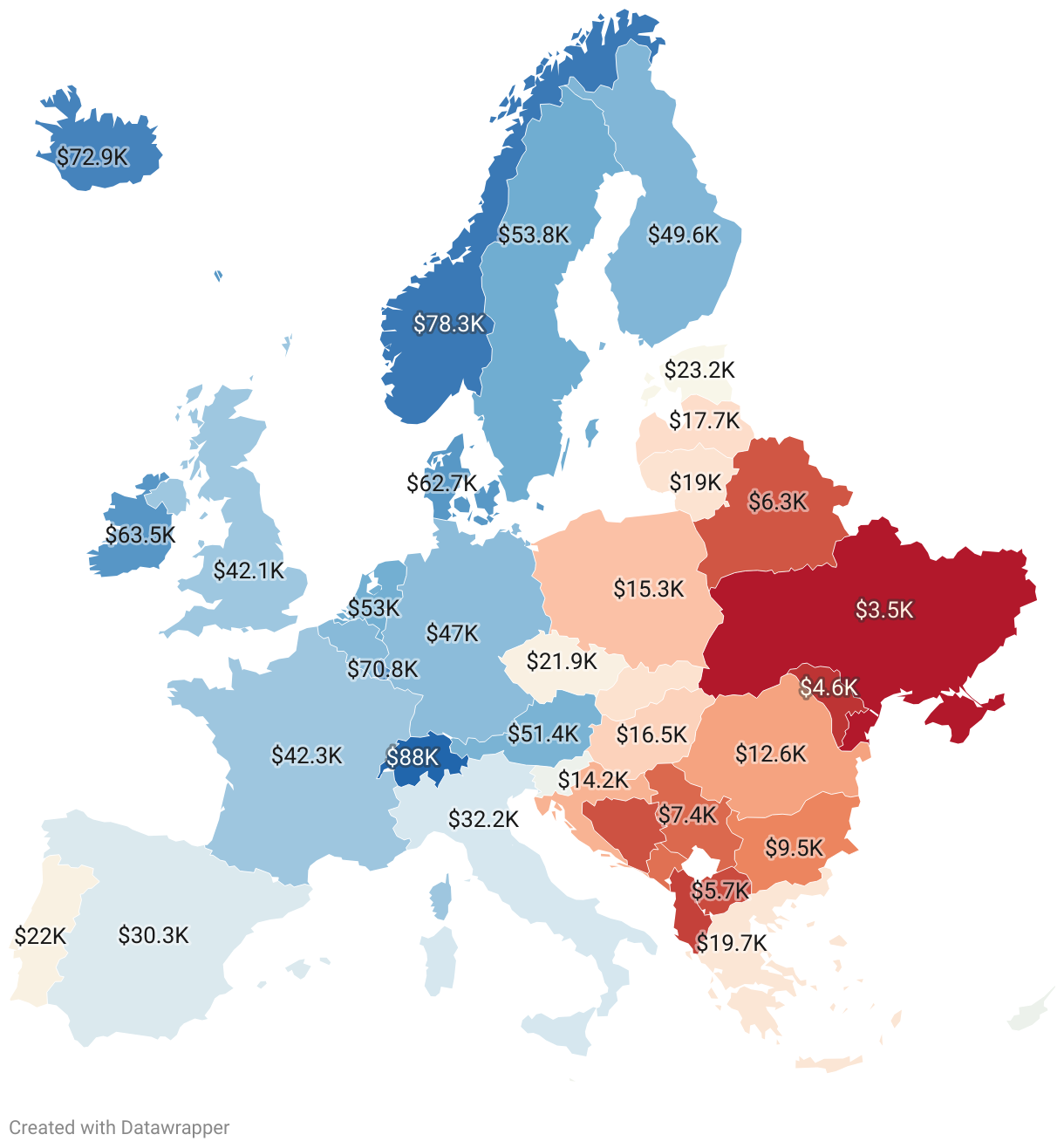 Poorest Countries In Europe 2025