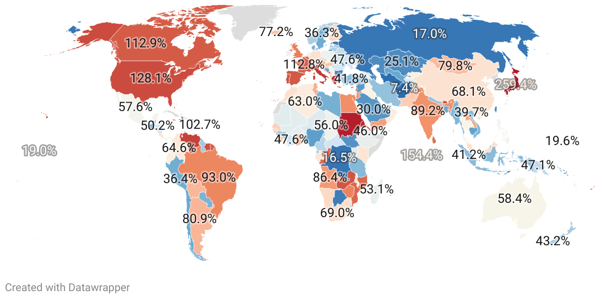 Big Mac Index by Country 2025