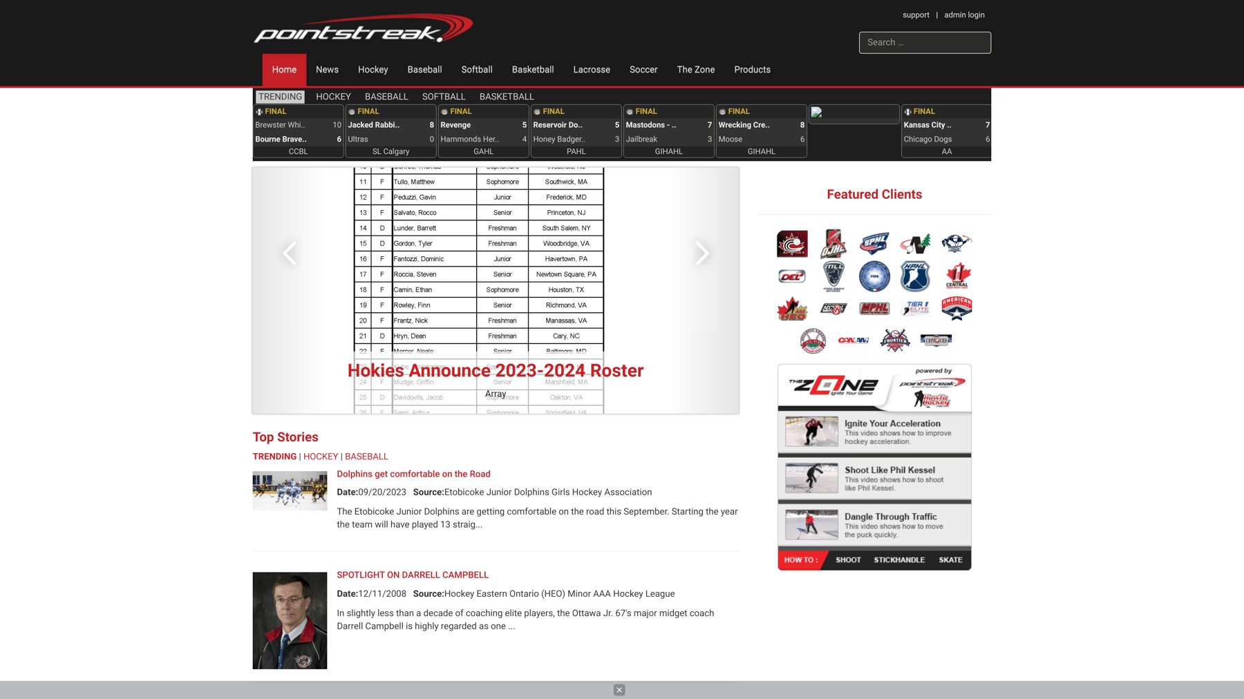 Best Pointstreak Stats Alternative | Exercise.com vs Pointstreak Stats