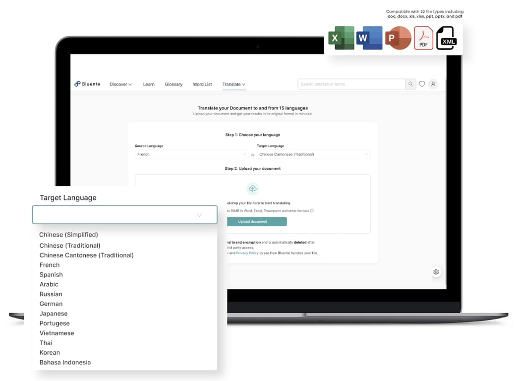 How to translate a PDF document online? | Bluente Blog