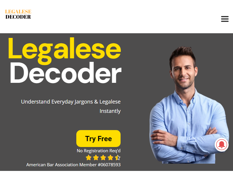 Legalese Decoder - Reviews, Pricing, Features | SERP AI
