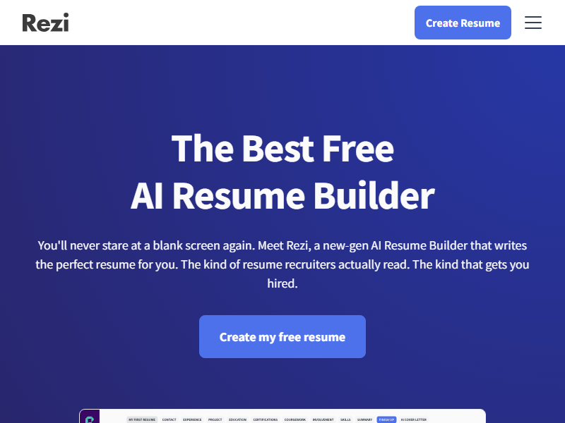 Rezi - Reviews, Pricing, Features | SERP AI