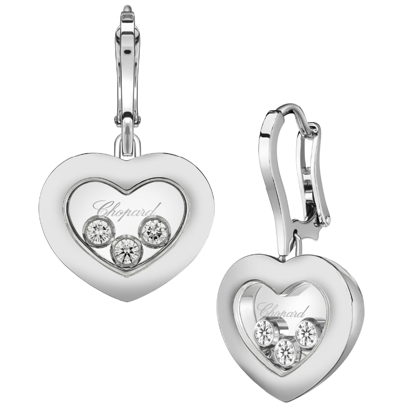 Chopard Happy Diamonds Icons White gold Earring (83A611-1301)
