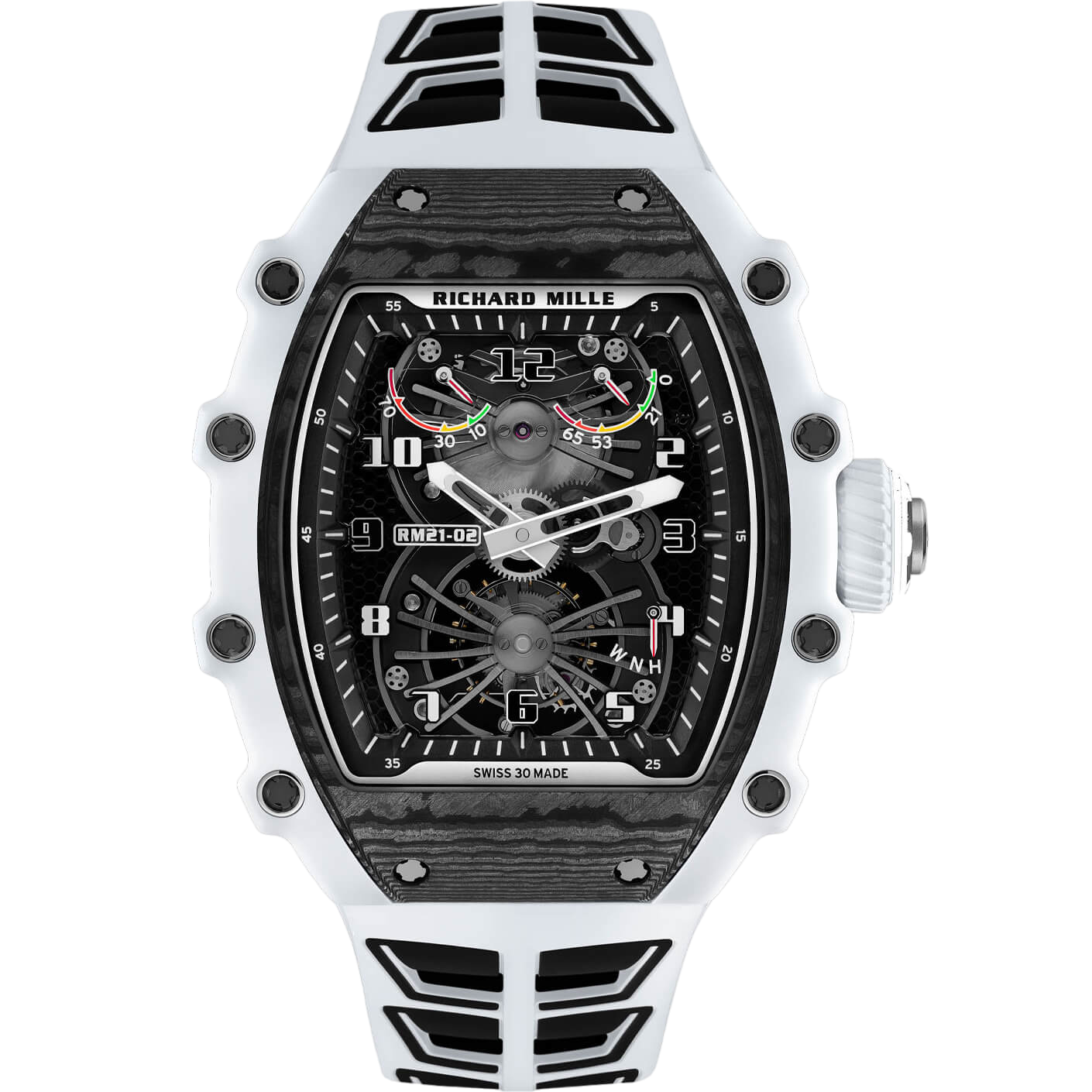 Richard Mille White (RM21-02 TI CA FQ)
