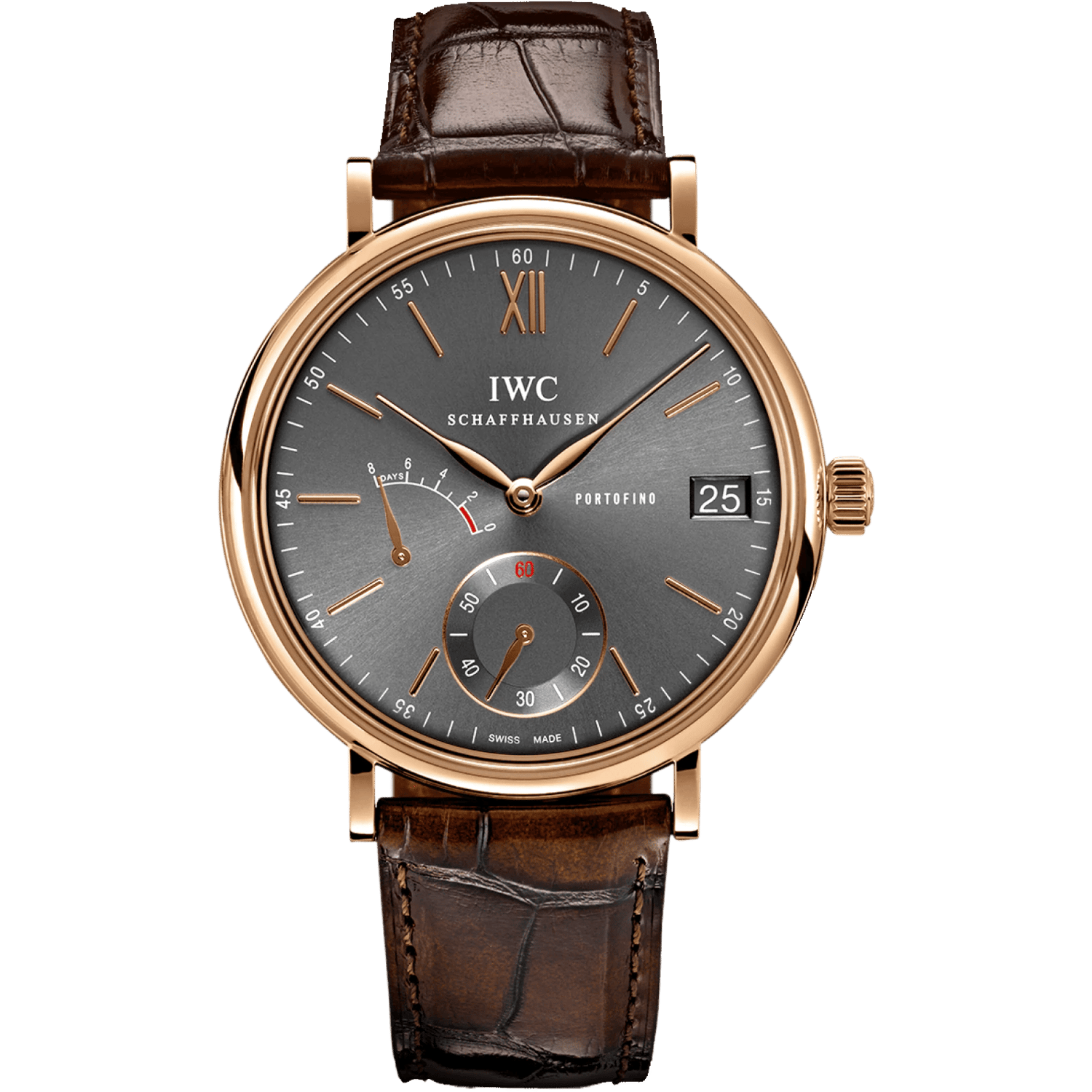 IWC Portofino Hand-wound Eight Days Brown (IW510104)
