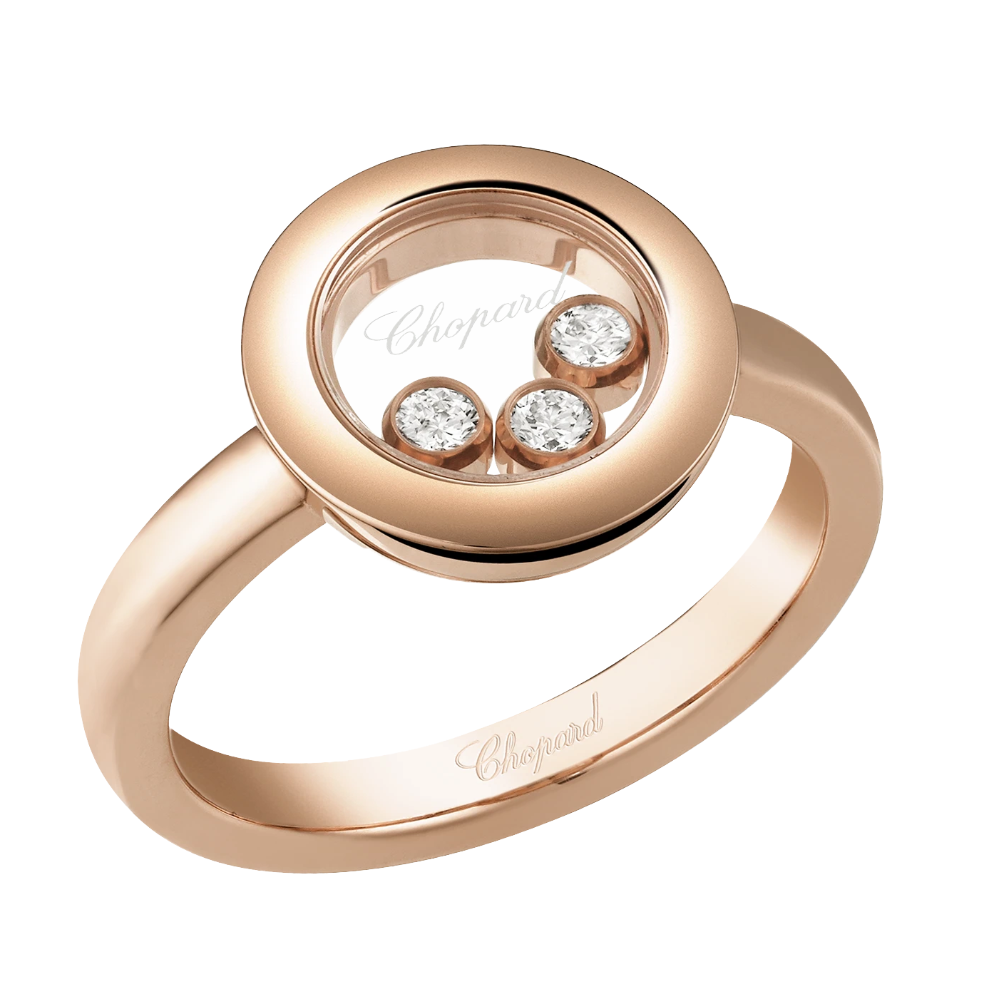 Chopard Happy Diamonds Icons Rose gold Ring (82A018-5110)