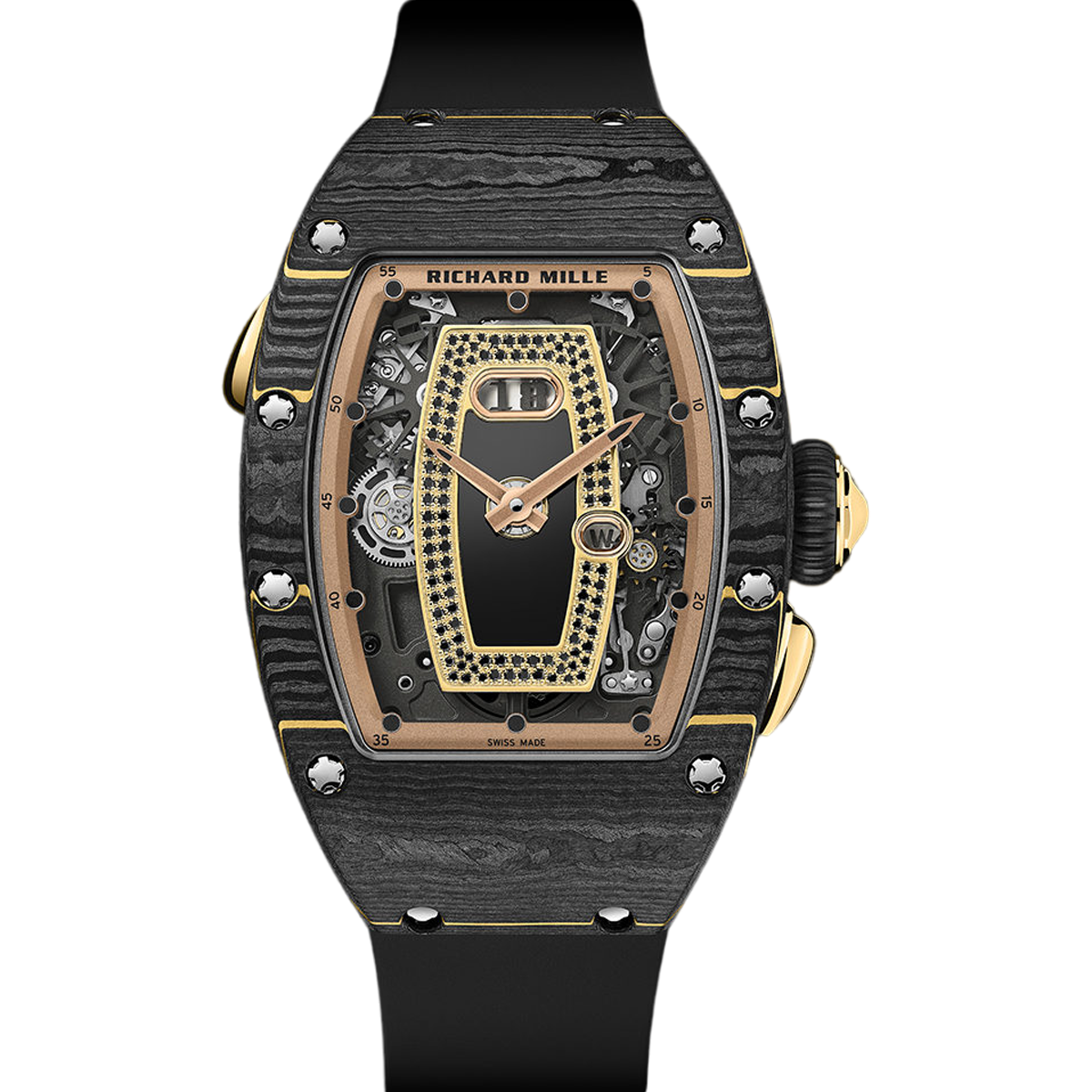 Richard Mille RM037 Black (RM037 RG CA)