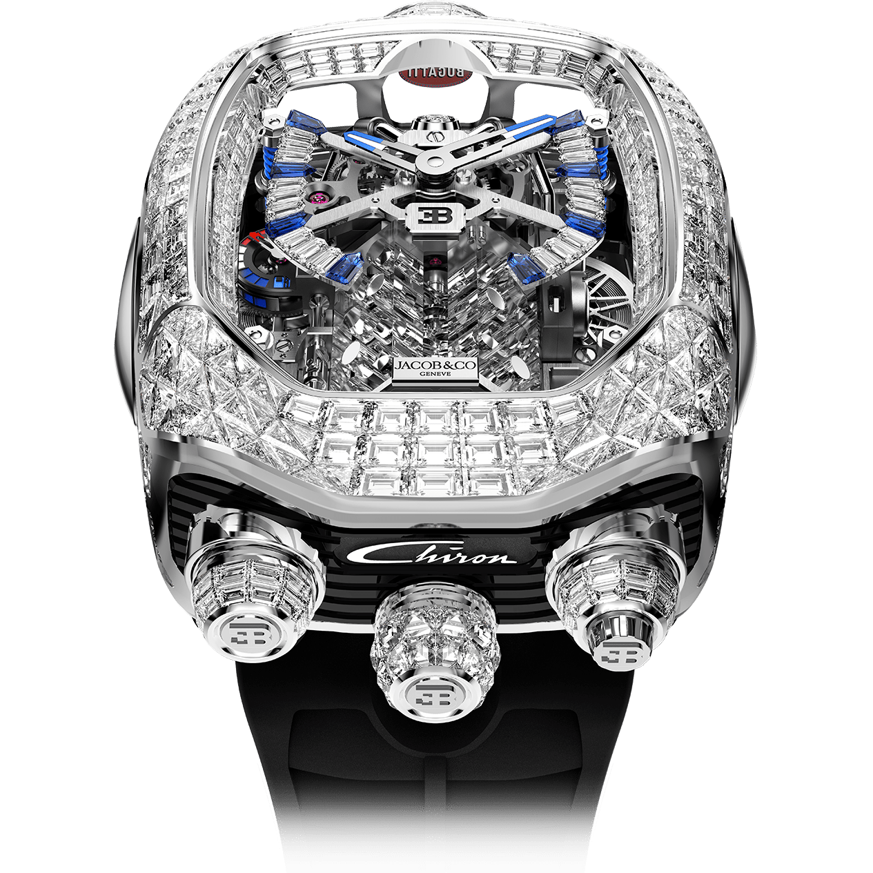 Jacob & Co. Bugatti Chiron Tourbillon Black (BU800.30.BD.BD.A)