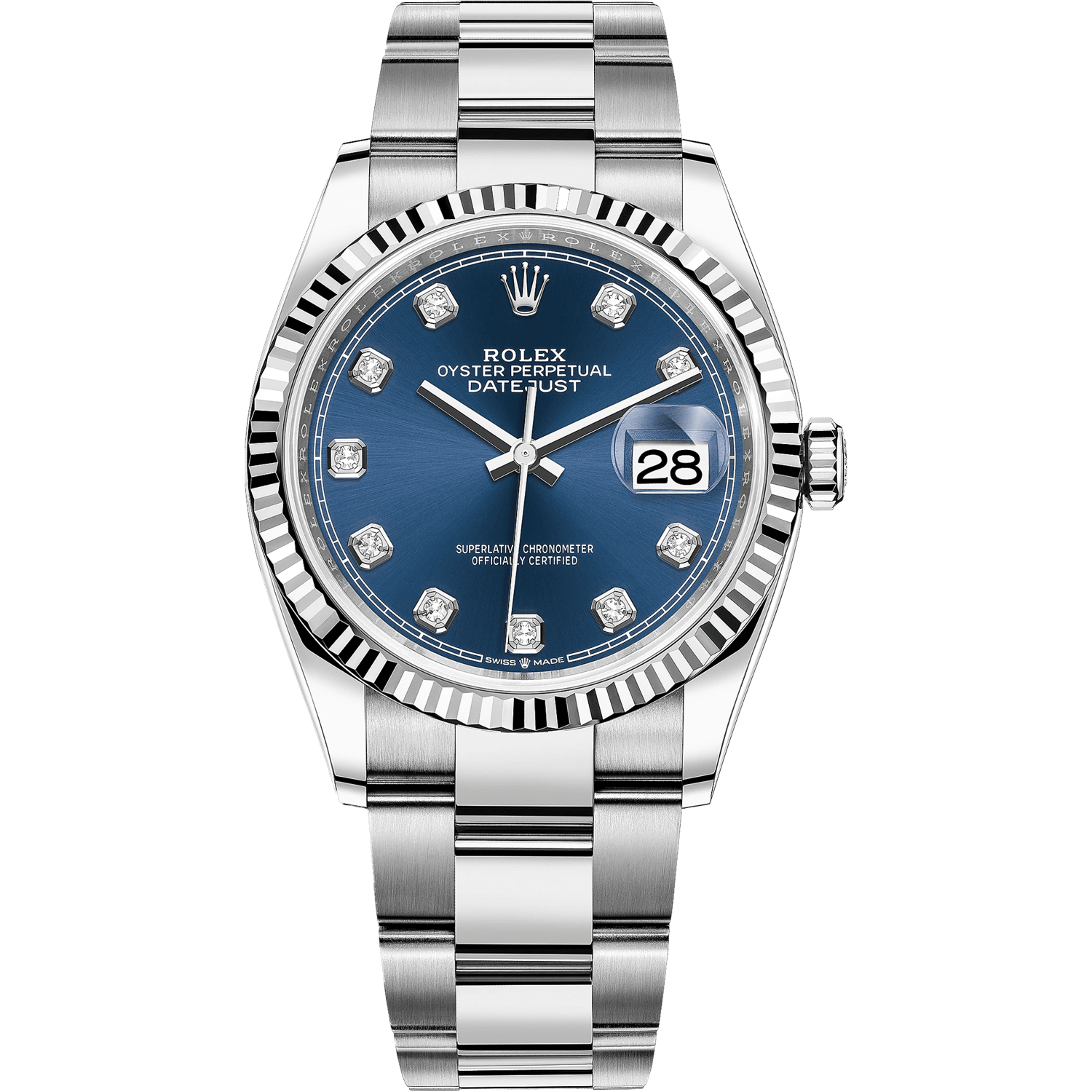 Rolex Datejust Grau (126234-0038)