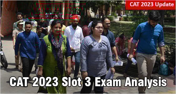 CAT 2023 Slot 3 Exam Analysis: Review, Difficulty Level, Cut Off