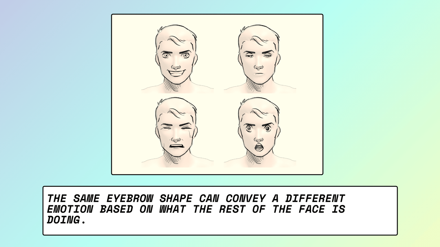 How to draw facial expressions | JustSketchMe