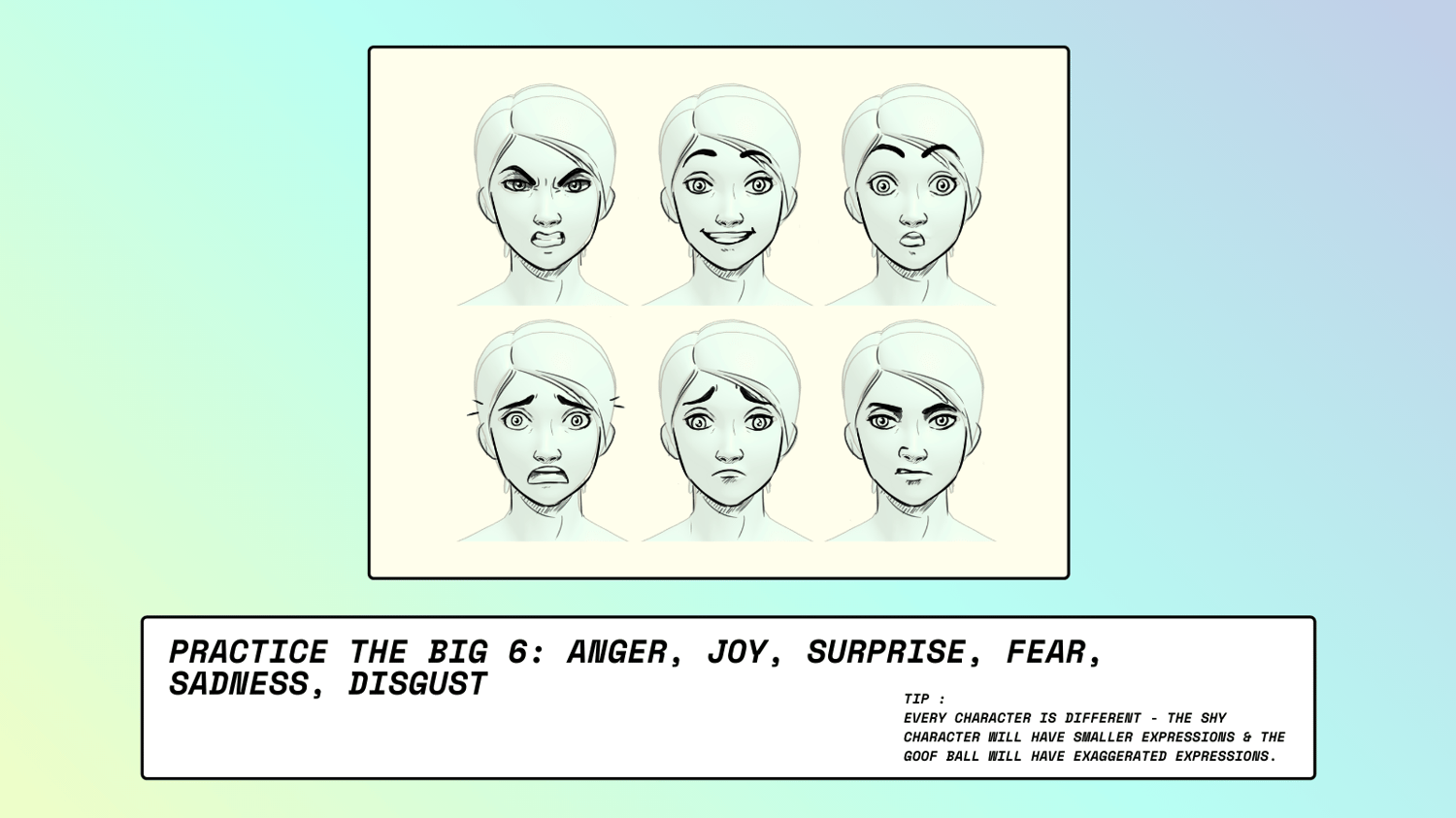 How to draw facial expressions | JustSketchMe