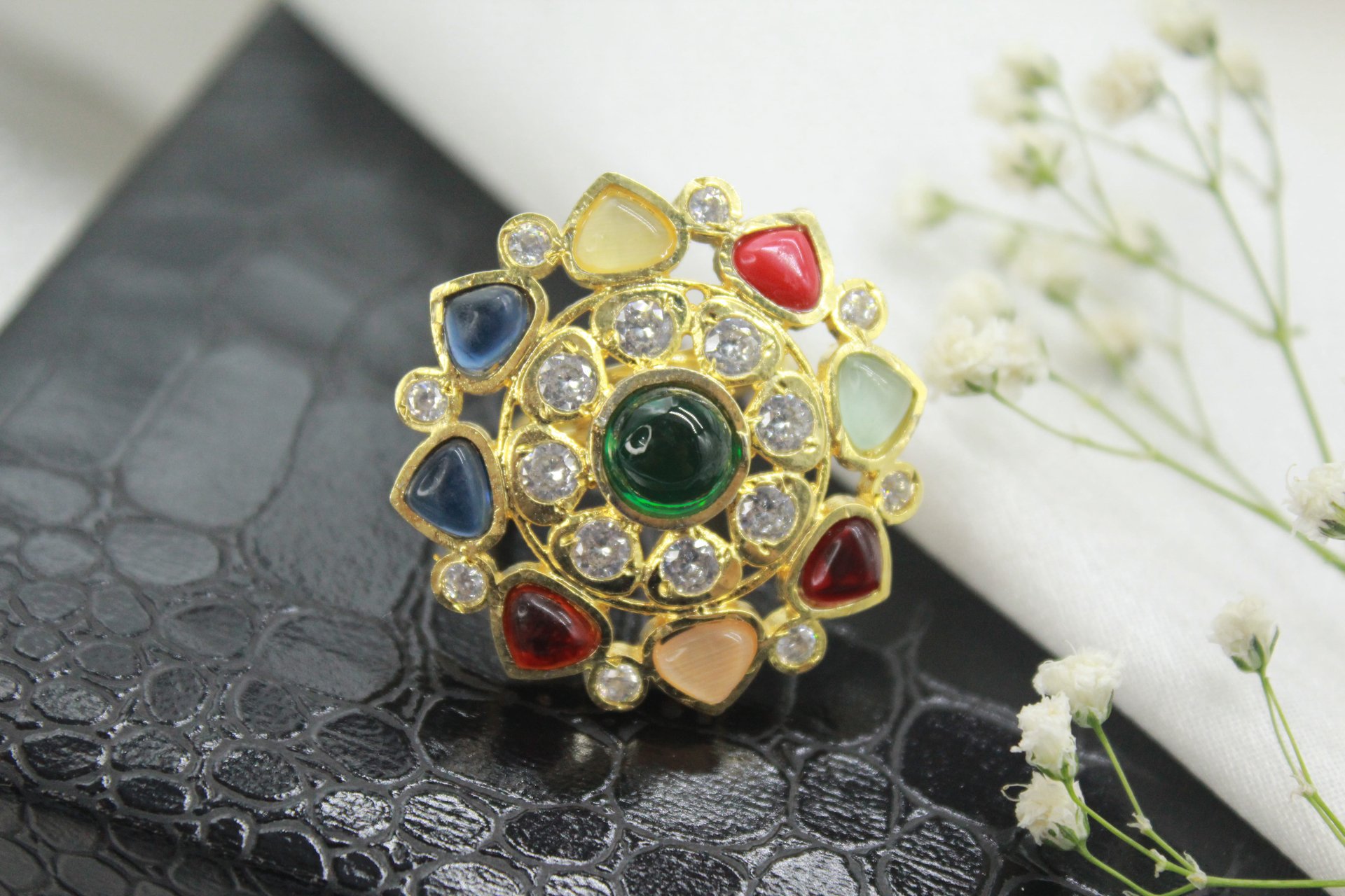 Navratan Ring| Noori By Nikita