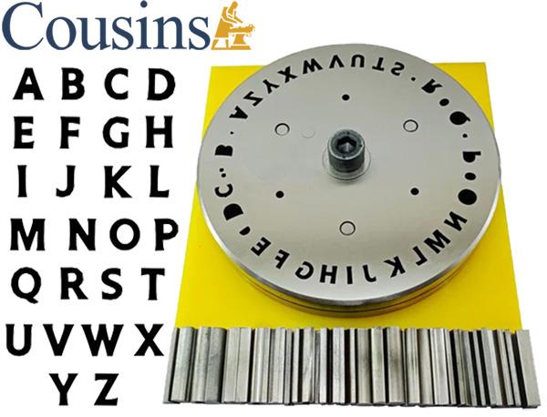 Alphabet Disc Cutter (8mm Letters)