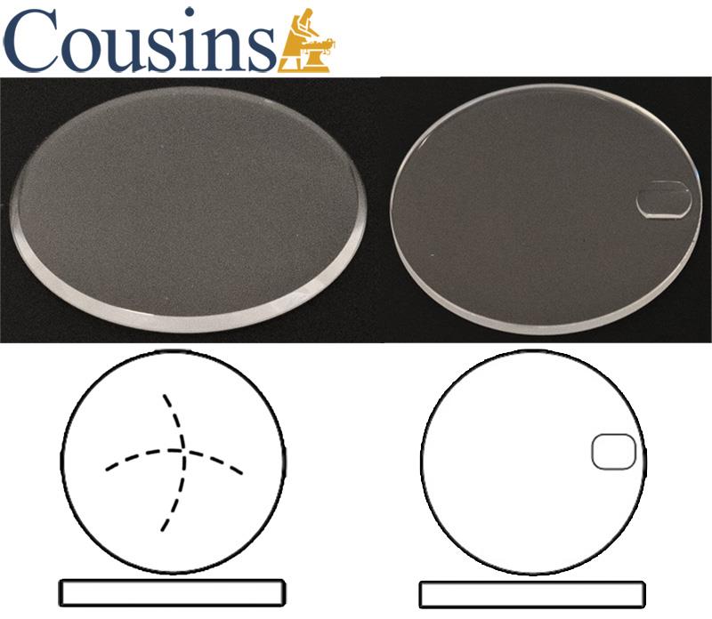 Cartier, Round (Domed, Flat Flush & Case Back)