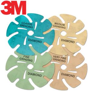 Diamond Sanding Wheels (3M), Ø75 & Ø100mm