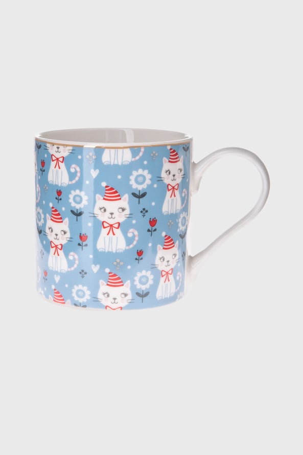 Porcelanowy kubek Christmas Cats | Astratex.pl