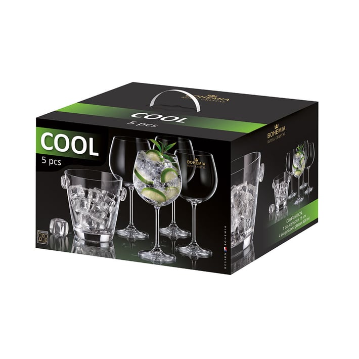 Комплект за коктейл Bohemia Royal Cool 5 части предлаган от Reno