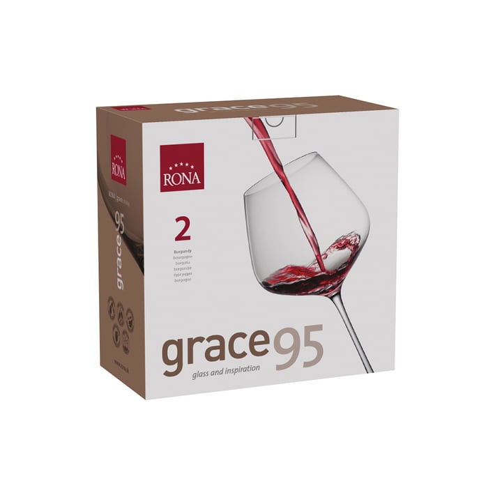 Чаша за шампанско Rona Grace 6835 280ml, 2 броя предлаган от Reno