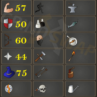 OSRS Main Accounts - High Skill Total - GrindSwap