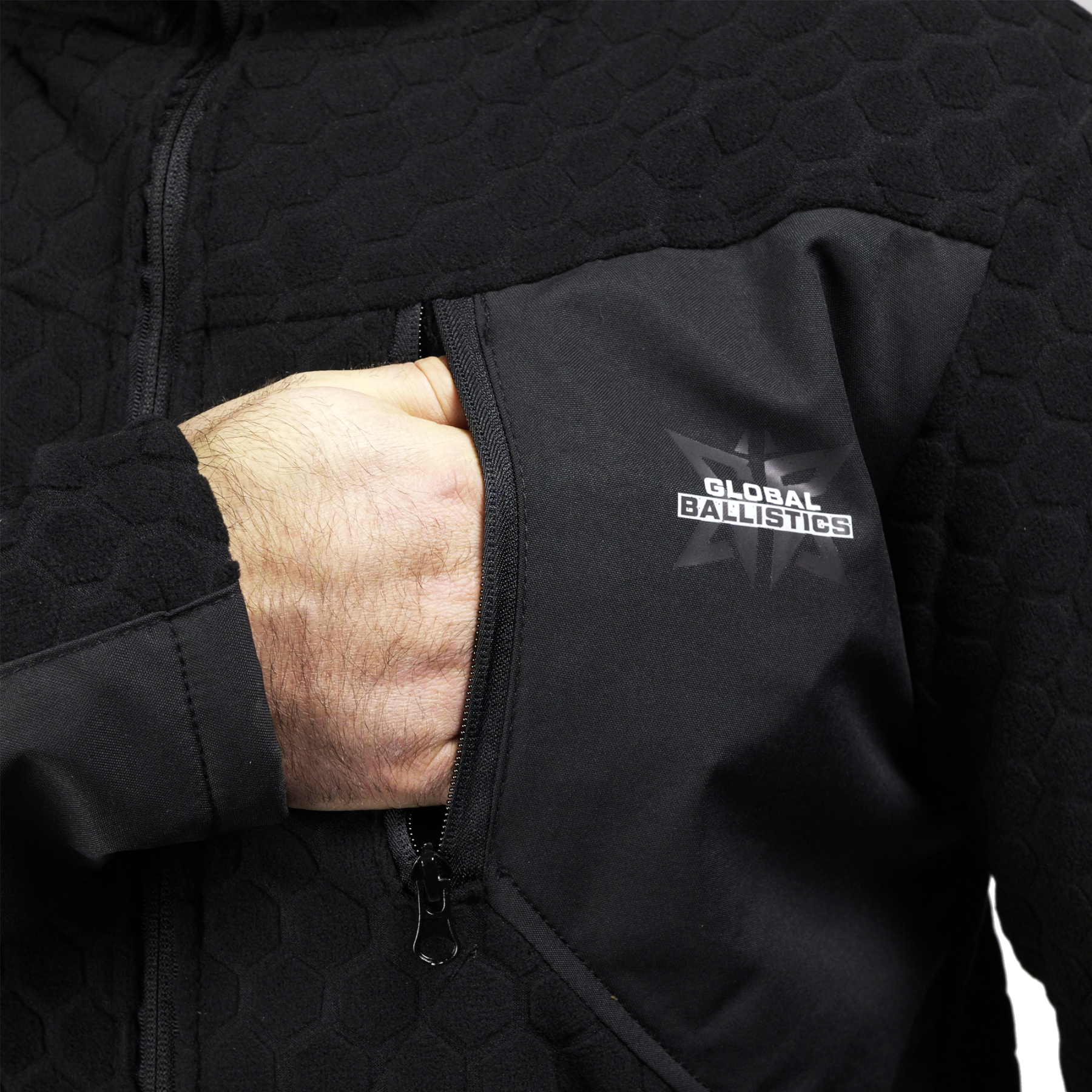 Кофта флісова Global Ballistics HexaGon Чорний СПЕЦПРОМ КР – купити в ...