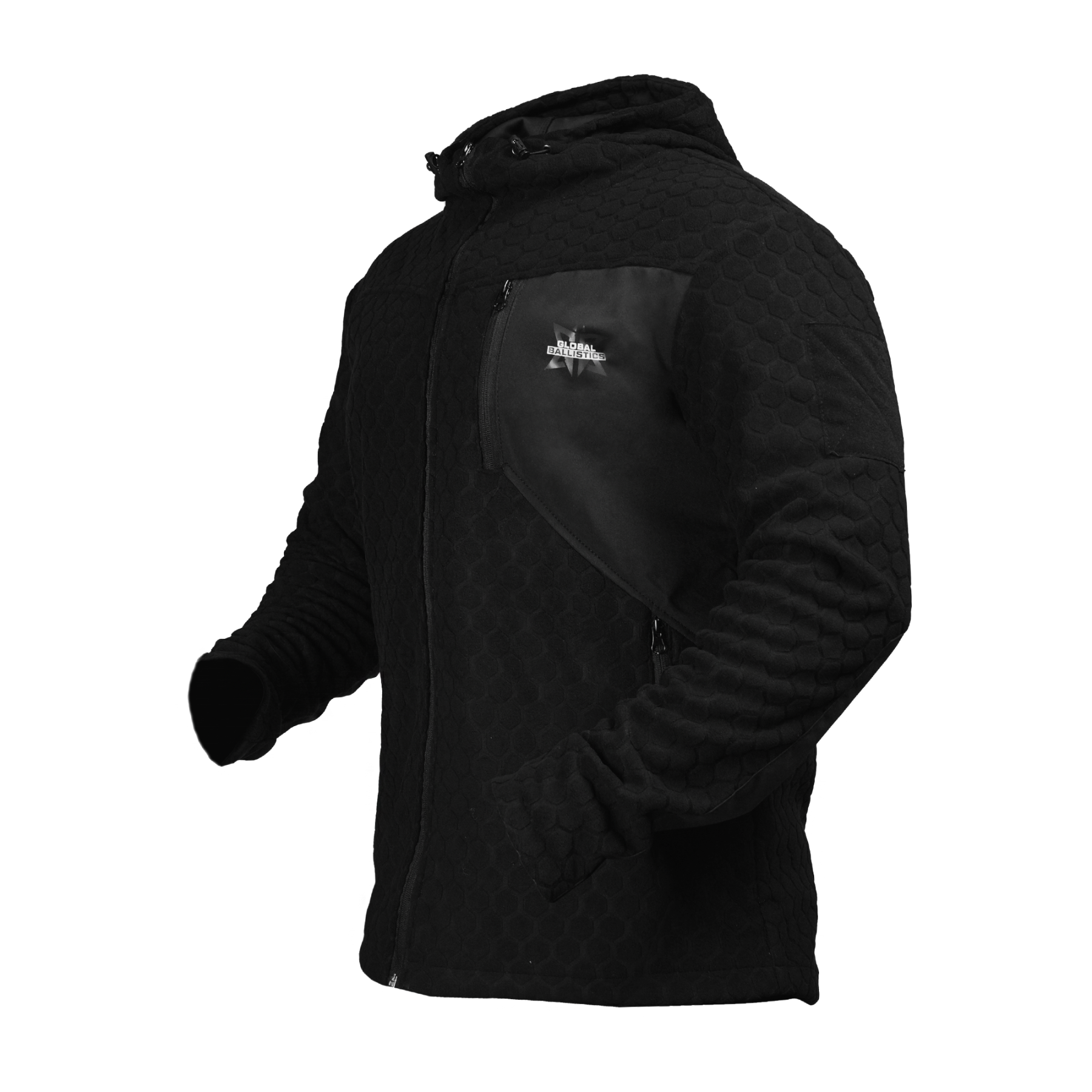 Кофта флісова Global Ballistics HexaGon Чорний СПЕЦПРОМ КР – купити в ...