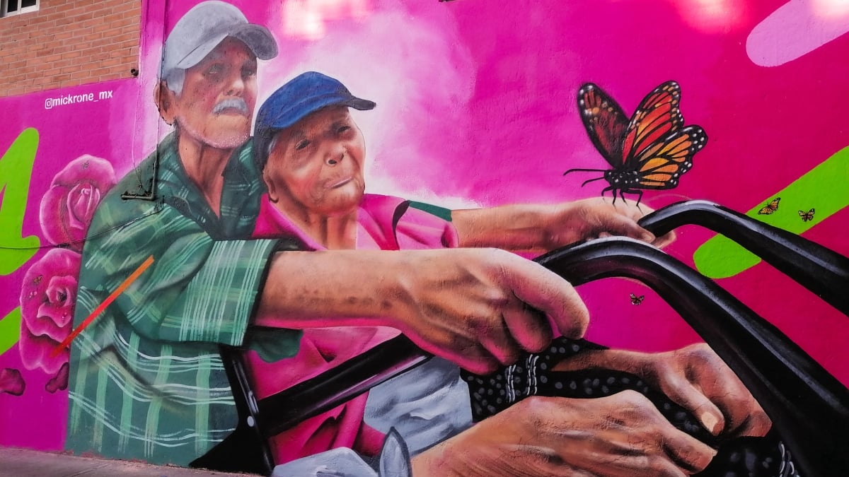 Pintan un «amor eterno» en Iztapalapa | Yo También, discapacidad con ...