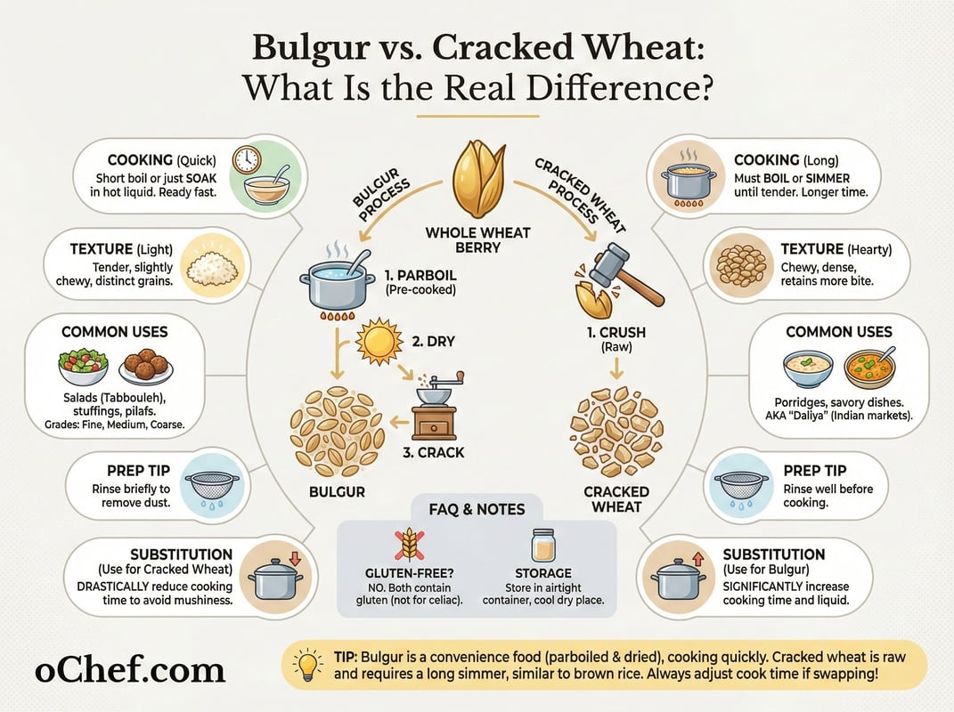 Bulgur vs. Cracked Wheat: Key Differences Explained