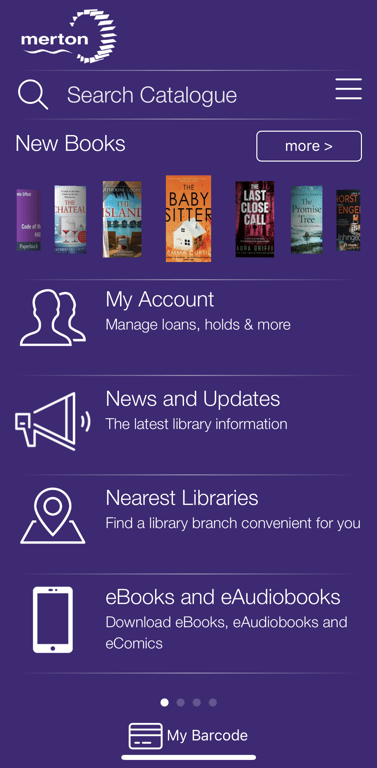 Library App | E-library | Merton Libraries