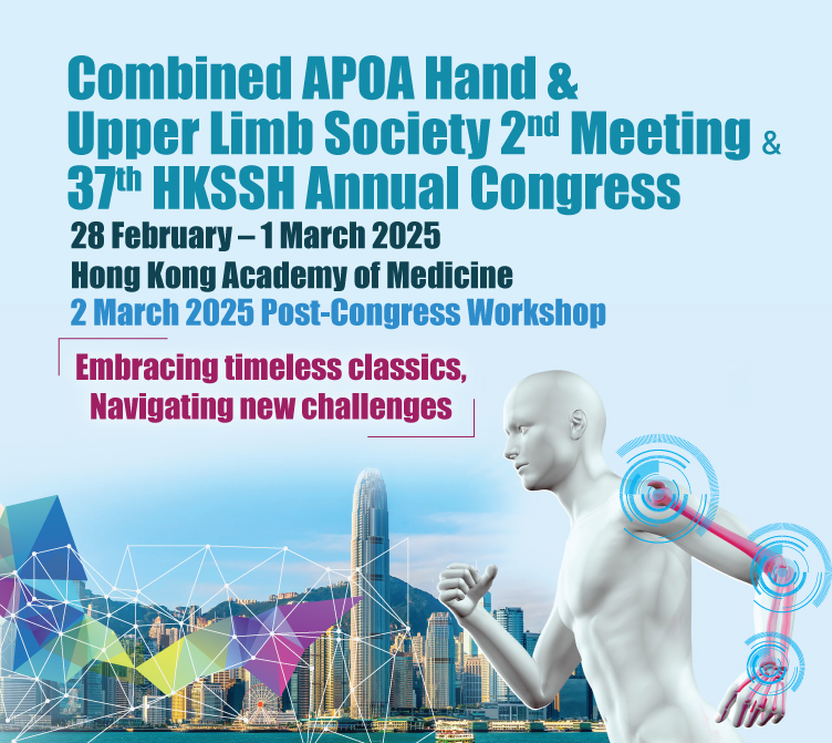 Combined APOA Hand & Upper Limb Society 2nd Meeting & 37th HKSSH Annual ...