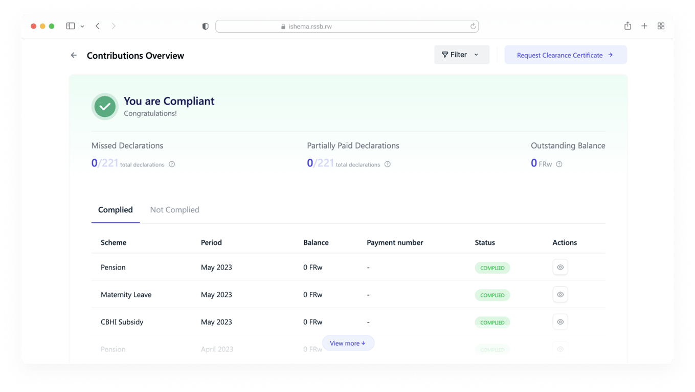 Ishema | Simplify Your RSSB Contributions and PAYE Tax Filings