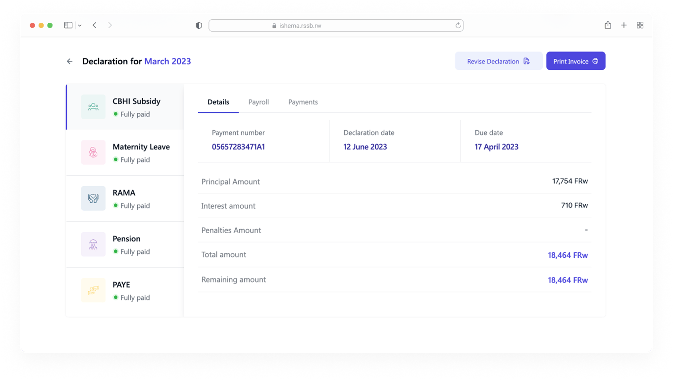 Ishema | Simplify Your RSSB Contributions and PAYE Tax Filings