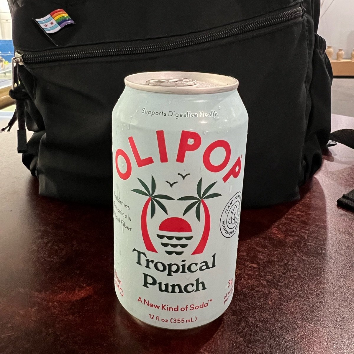 Tropical Punch Sparkling Tonic from OLIPOP - Vegan Product Reviews ...