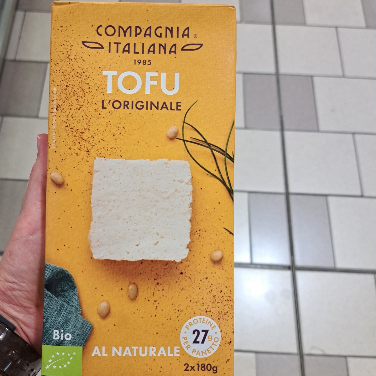 Tofu Al Naturale from Compagnia Italiana - Vegan Product Reviews ...